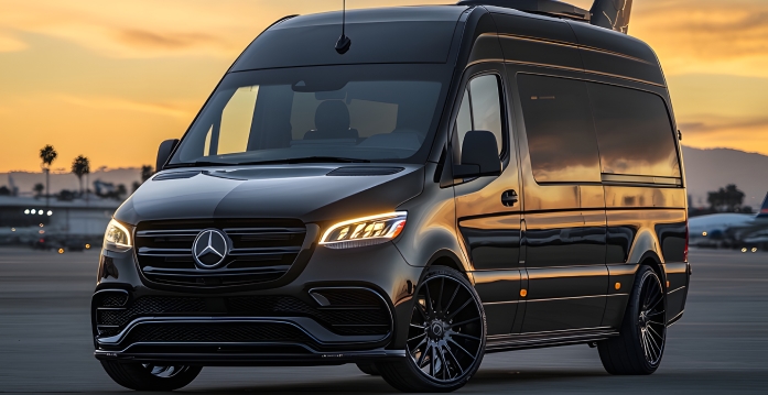Mercedes Benz Sprinter 12 Seater Chauffeur Service in London | Rol Drive