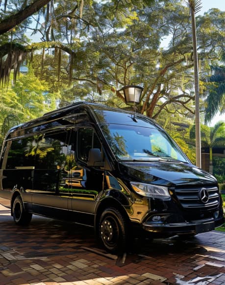 Mercedes Benz Sprinter 12 Seater Chauffeur Service in London | Rol Drive